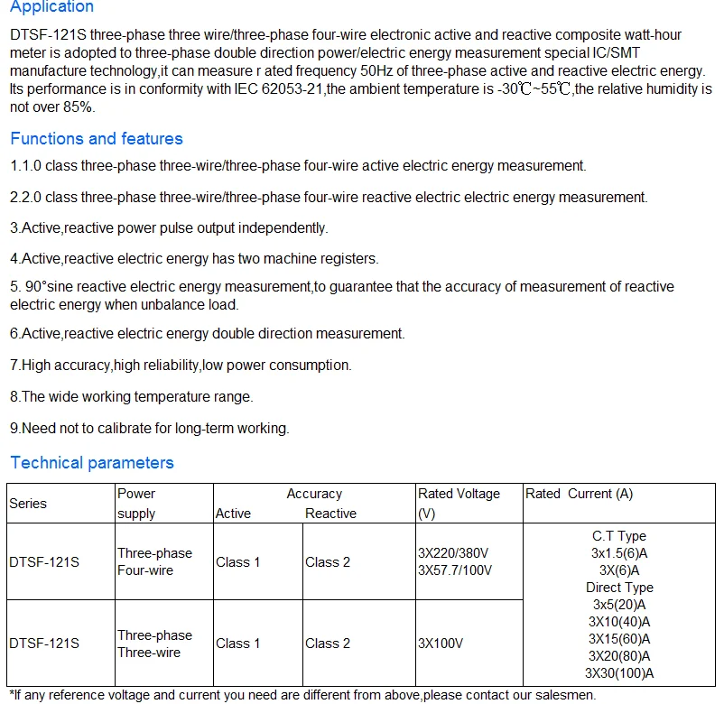 Three Phase Four Wire Electric Kwh Energy Meter Watt-hour Meter - Buy ...