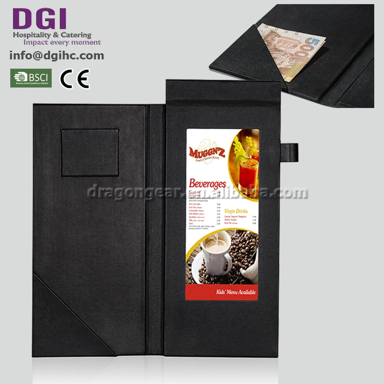 European Style Design Bill Folder Led Guest Check Presenter - Buy ...