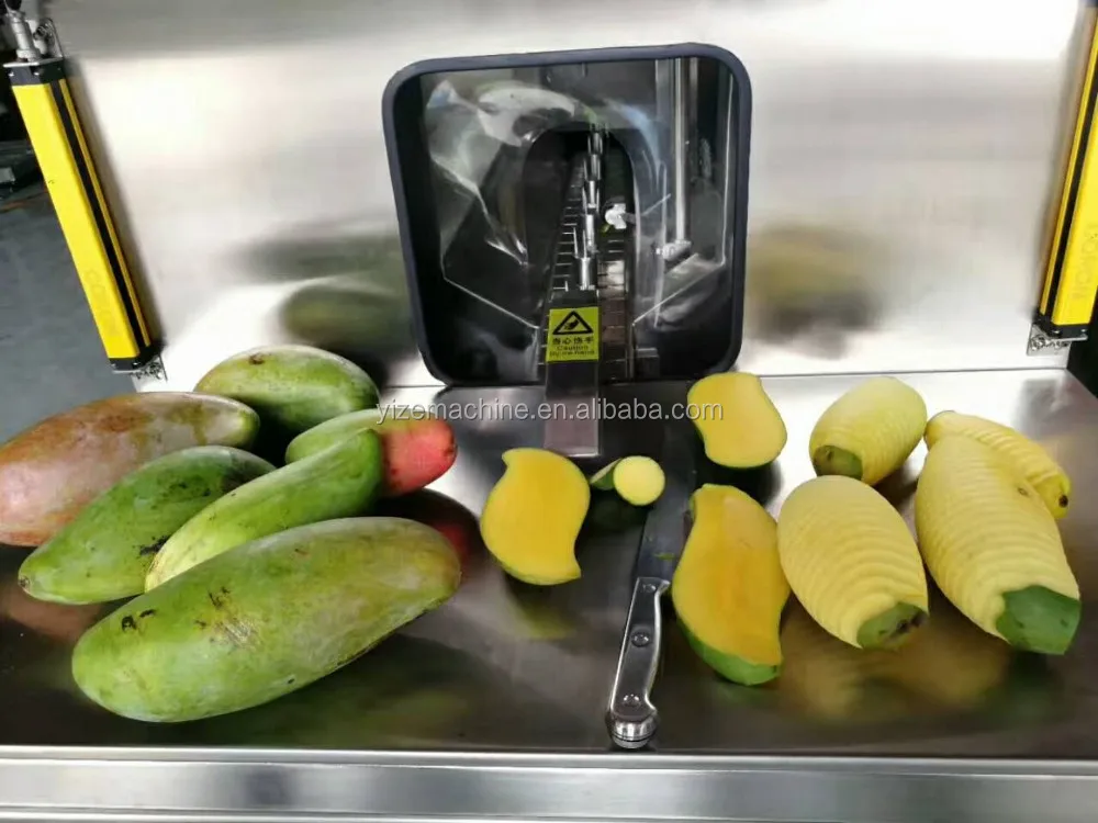 Mango Peeling and Slicing Machine - Efficient & Durable