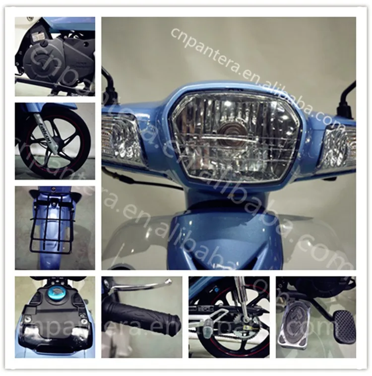 Pantera New Cheap 50cc 70cc 90cc Moped Bike Scooter With Padals For ...