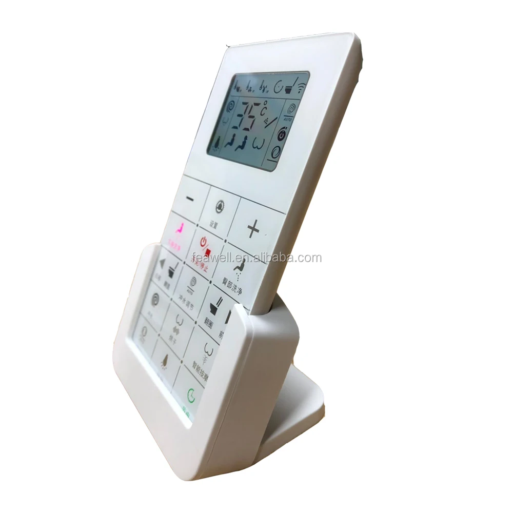 Customized Programmable 2.4ghz Remote Control for Smart Hotel Wc Toilet ...