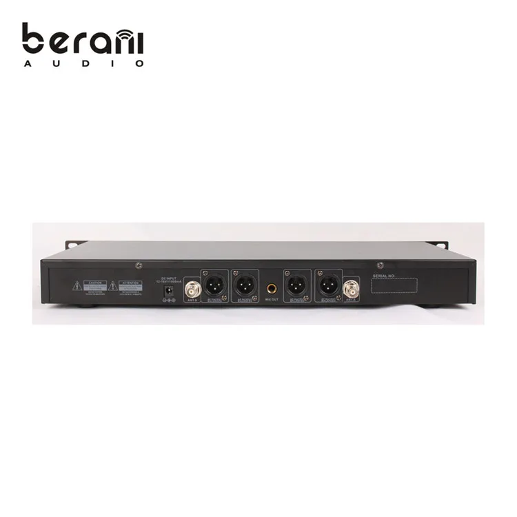Ba4000 Manufacturer Wireless Uhf 4 Channels Microphone Table Desktop ...