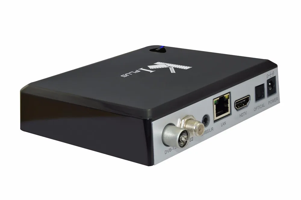 K1 Plus Android TV Box with DVB-S2 and DVB-T2 Support