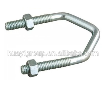 Customized Steel V Shaped Bolt With Zinc Plated - Buy Bolt,V Bolt,Steel ...