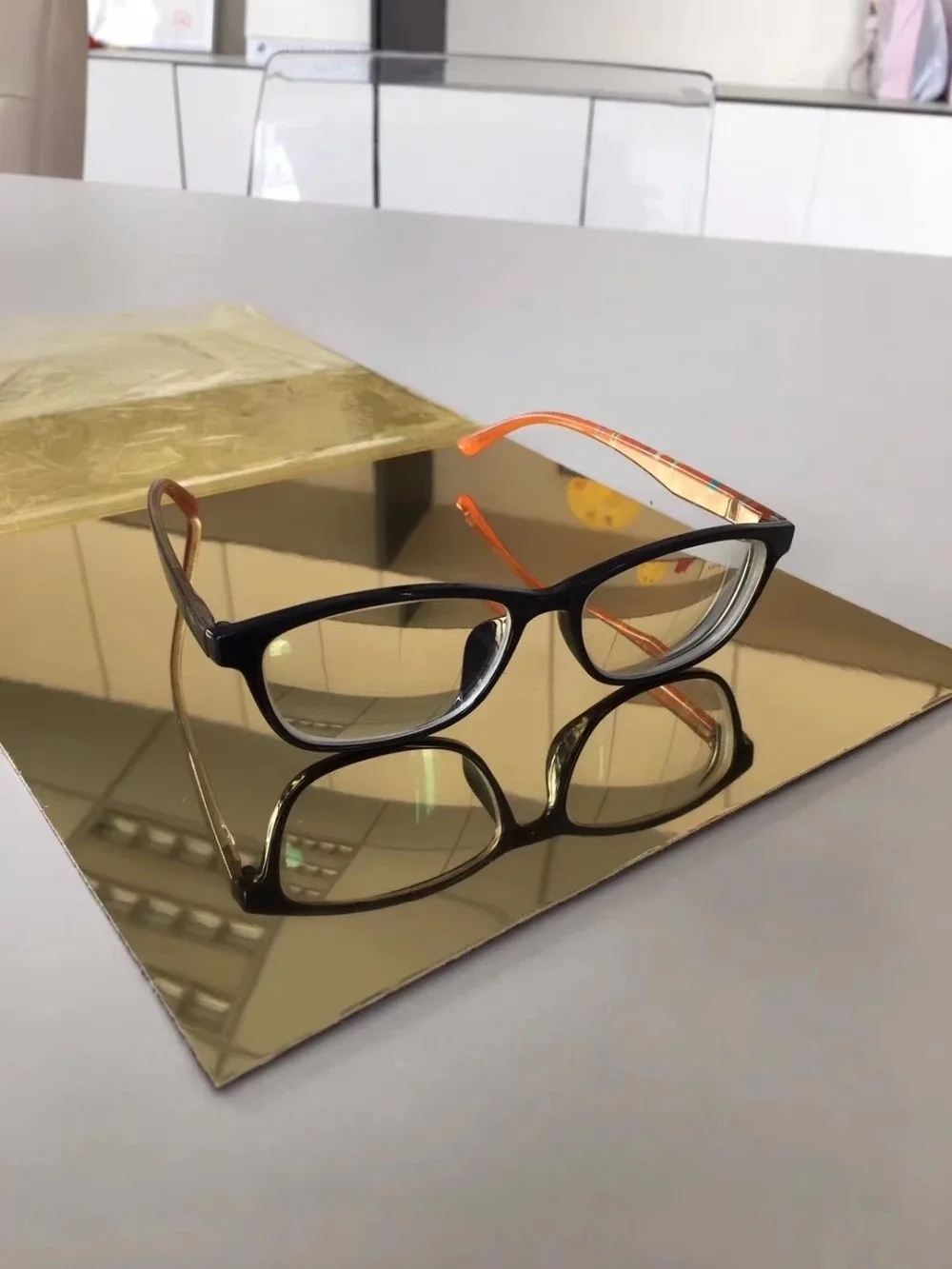 Changmight Golden Mirror Hpl High Pressure Laminate With Glossy Surface ...