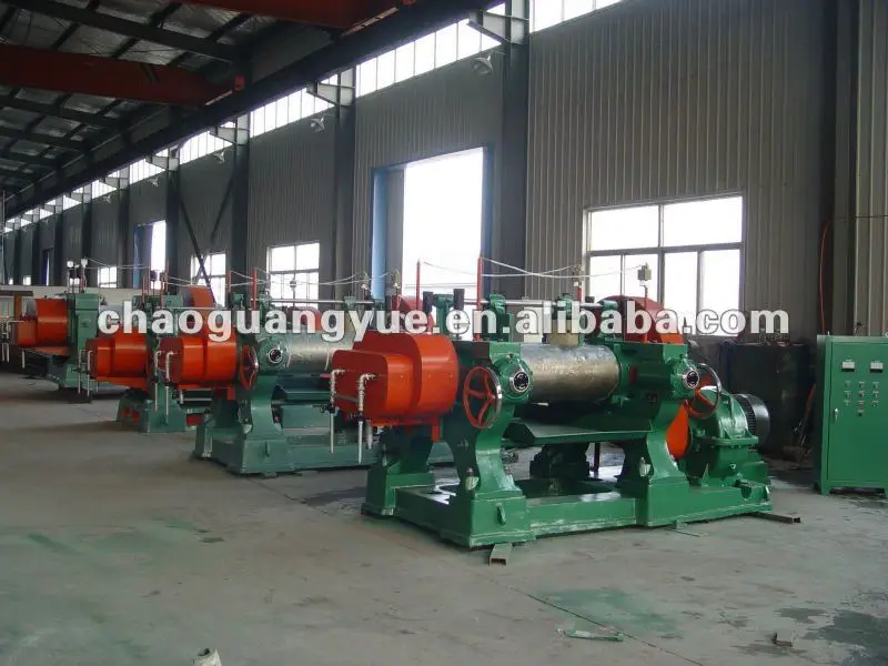 Four-roll Calendar Fabric Rubber Sheet Making Machine