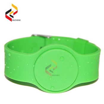 Rfid Wristband Locker Key Rubber Wristband Free Sample Rfid Silicone ...