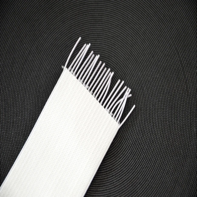 High Quality Custom Polyester Flat Book Strap Elastic Book Band Braided ...