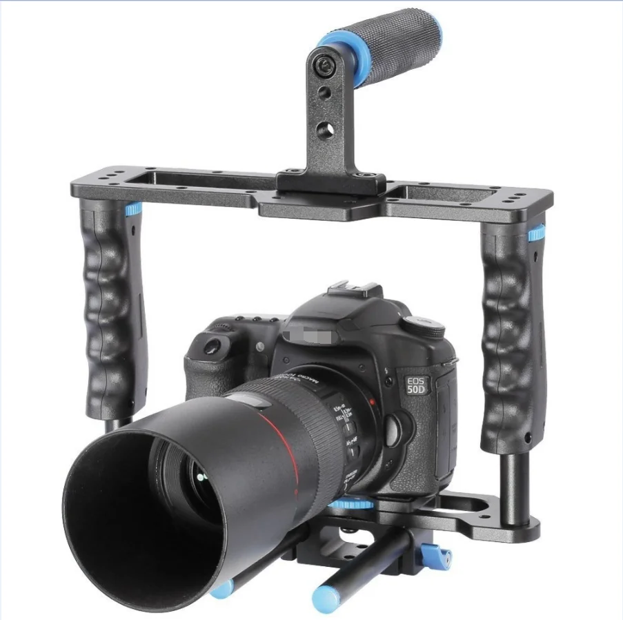 Universal Professional Dslr Camera Rig Cage Camera Stabilizer Kit With ...