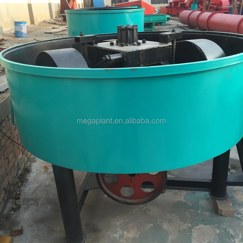 Wheel Roller Grinder Mixer for Efficient Coal Briquette Making