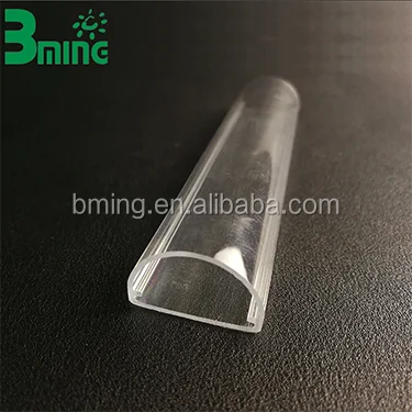 Bming Half Round Plastic Extrusion Led Tube Lighting Cover ...