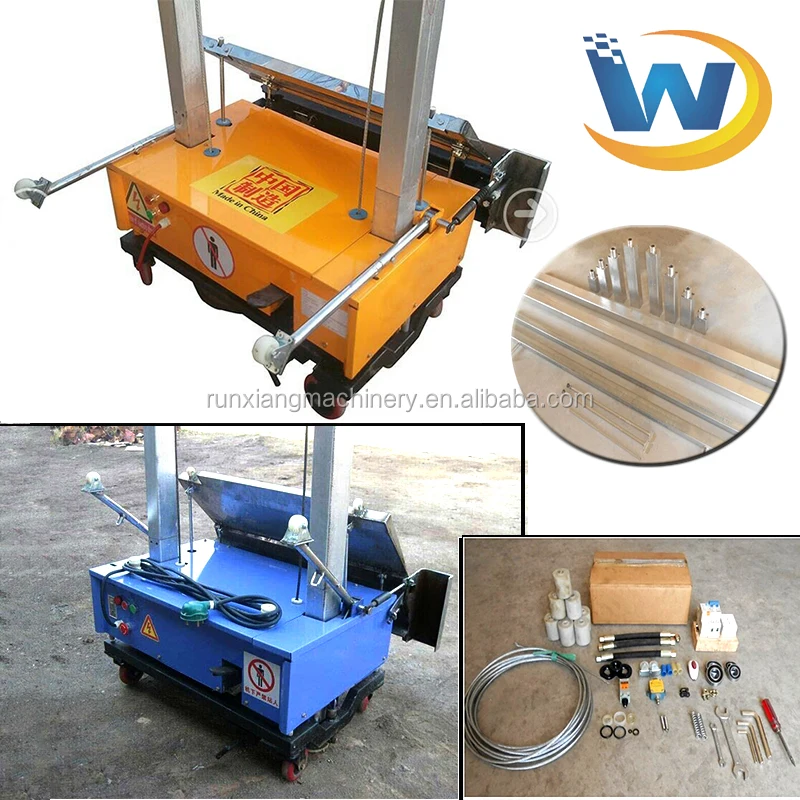 Cement Mortar Price Automatic Wall Plastering Machine Gmeh-800-r Mini ...