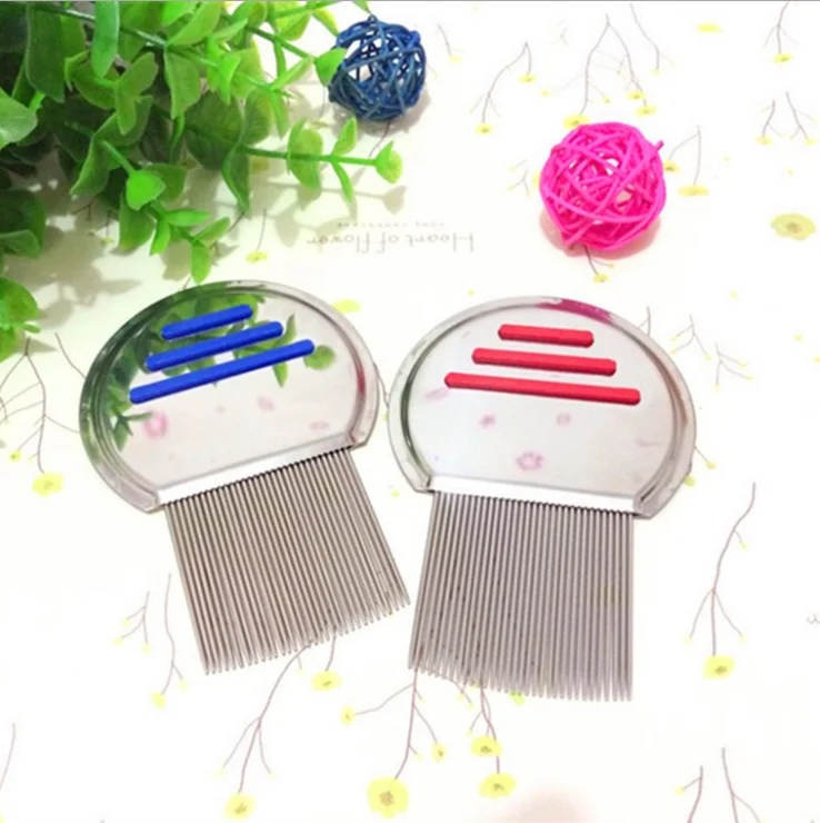 This Works!!! Durable Stainless Steel Delouse Lice Comb Move Away Head ...