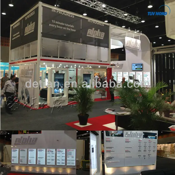 2013 Double Deck Exhibition Stand From Exhibition Contractor Shanghai ...