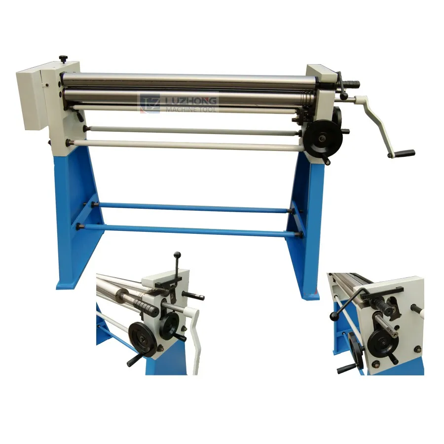 Manual Slip Roll Machine W01-2x610,1000,1250 Hand Sheet Metal Rolling ...