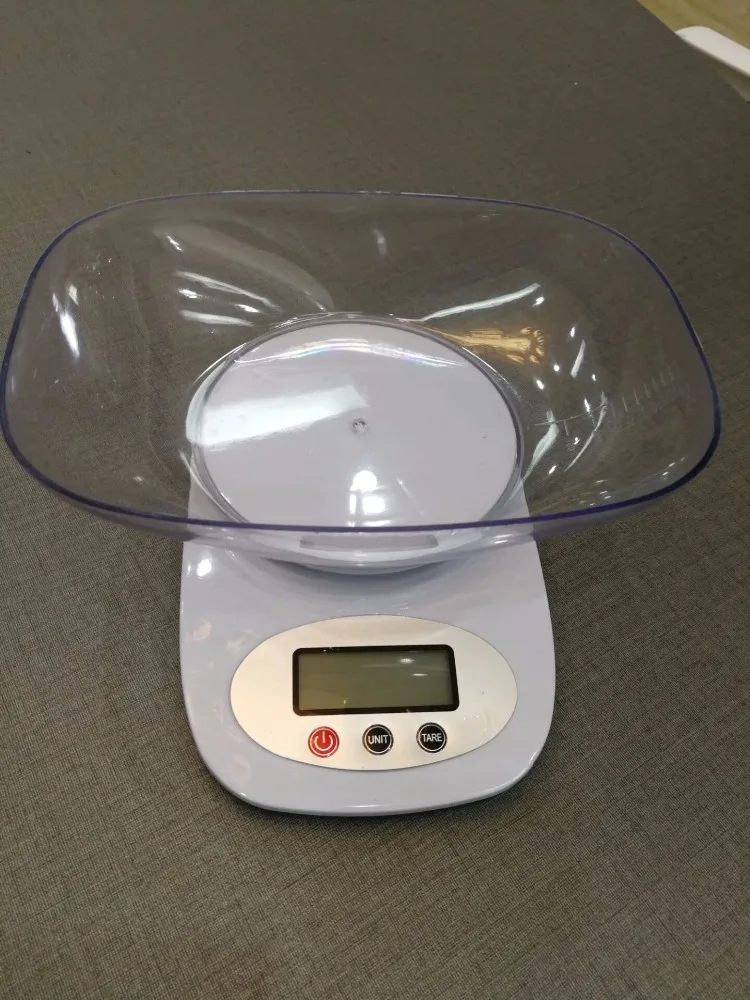 Precise Kitchen Scale - 5 Kg Digital LCD Electronic Scale