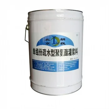 Hydrophilic Polyurethane Grout,One Component Pu Injection Resin - Buy ...