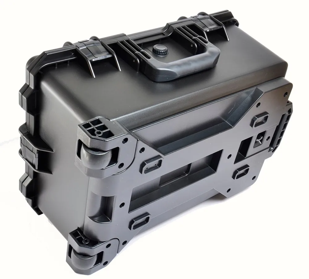 Secure and Portable Storage - Waterproof Tool Box with Wheels