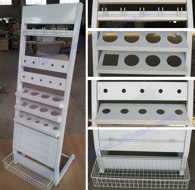 Water Bottle Shelving - Sanitary Ware Display Solutions