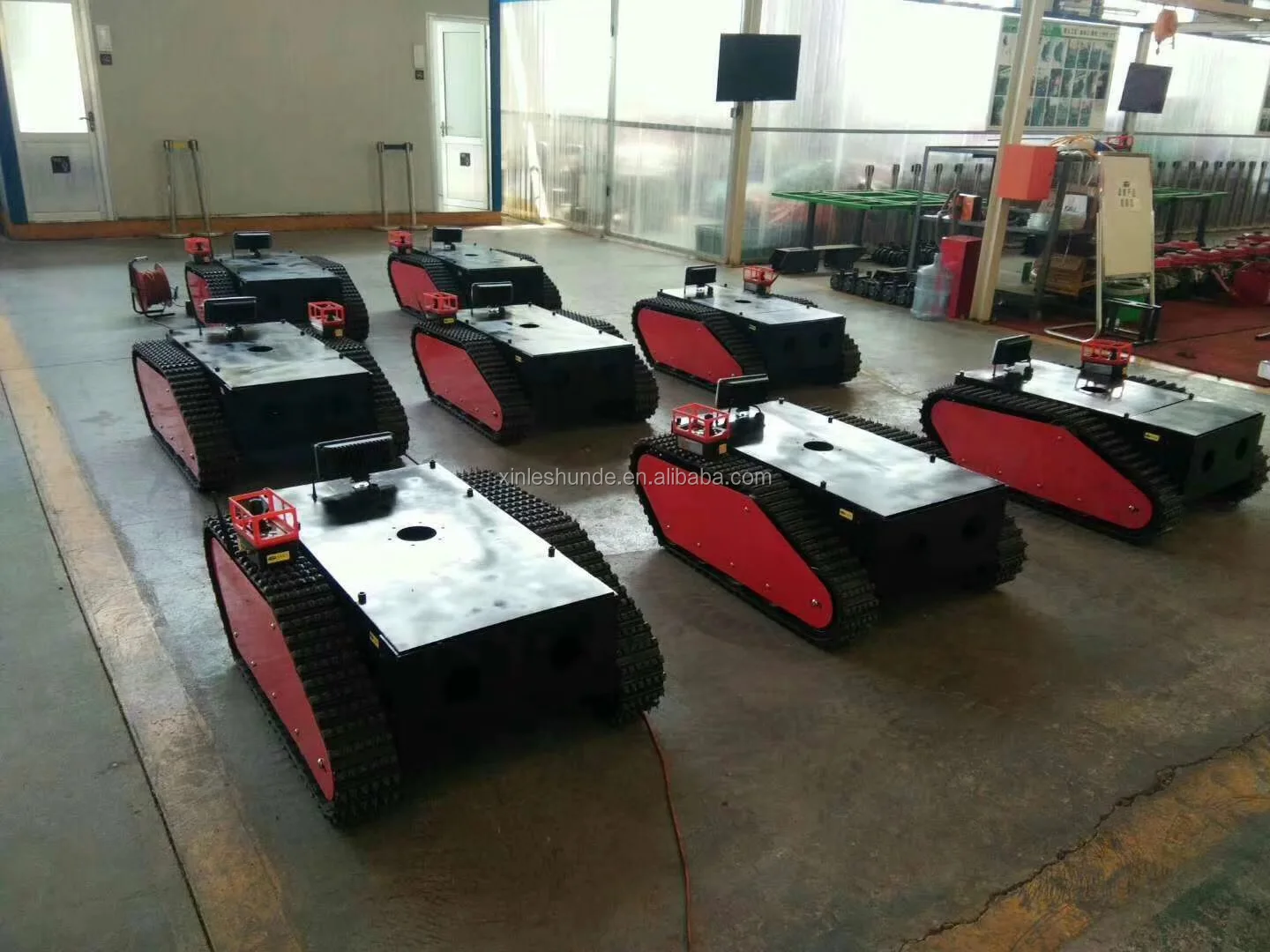 Rubber Tracked Robotic Platform - Durable & Versatile