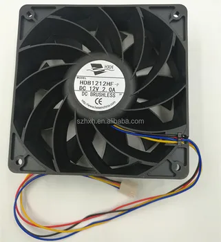 Gpu Mining Rigs Fan 120mm 5000rpm 200cfm Dc Cooling Fan 12v With Pwm ...