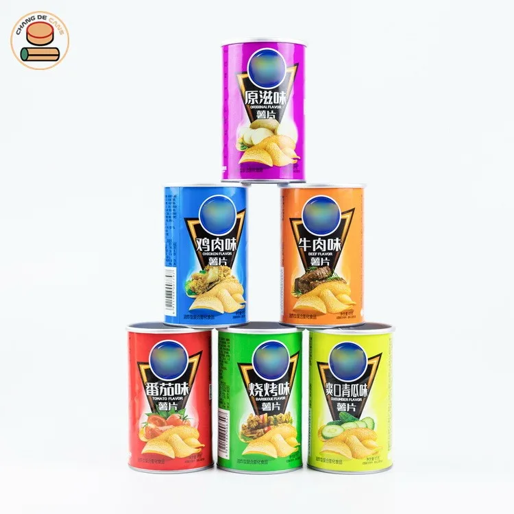 Paper Tube Packaging for Puffed Food - Customizable