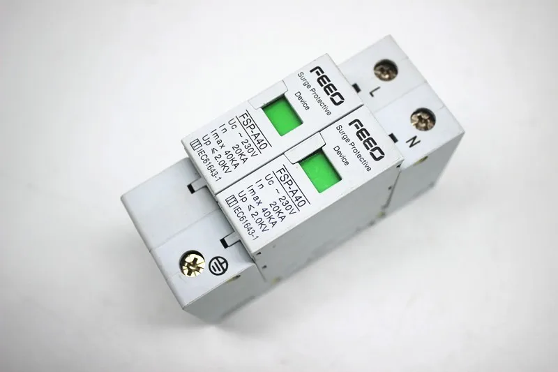 Fsp-a40 20-40ka Ac Spd Hot Sell Top Quality Power Line Surge Protection ...