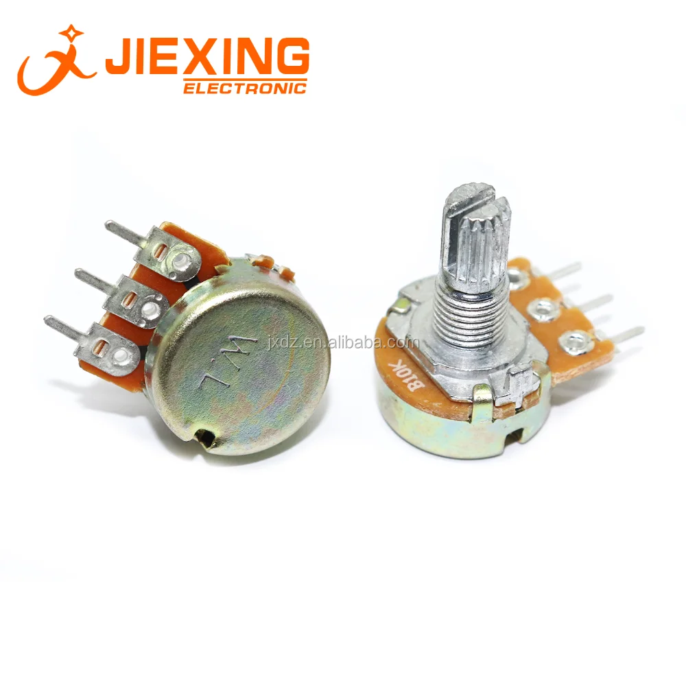16mm Potentiometer WH148 B10K - Linear 3pin Potentiometer