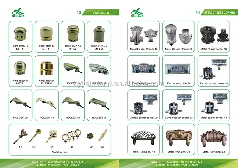 2# New Funeral Casket Locks Hardware - Secure & Durable