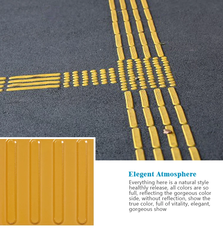 300*300 Tactile Warning Indicator Fullbody Paving Tiles Yellow ...
