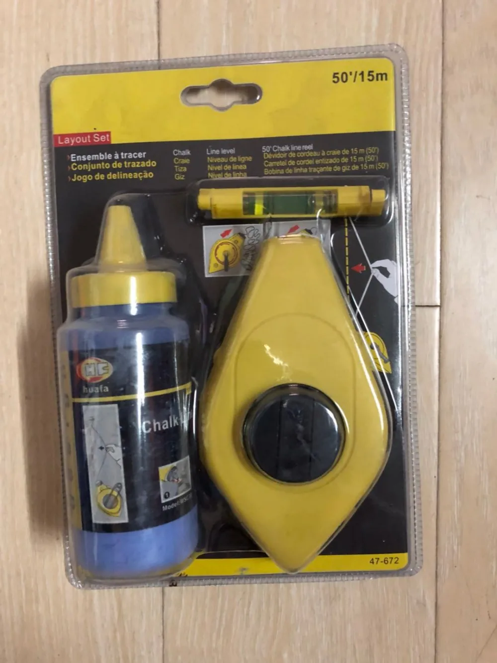 Chalk Line Reel,Standard,100 Ft,4 Oz Powder - Buy Plastic Chalk Line ...