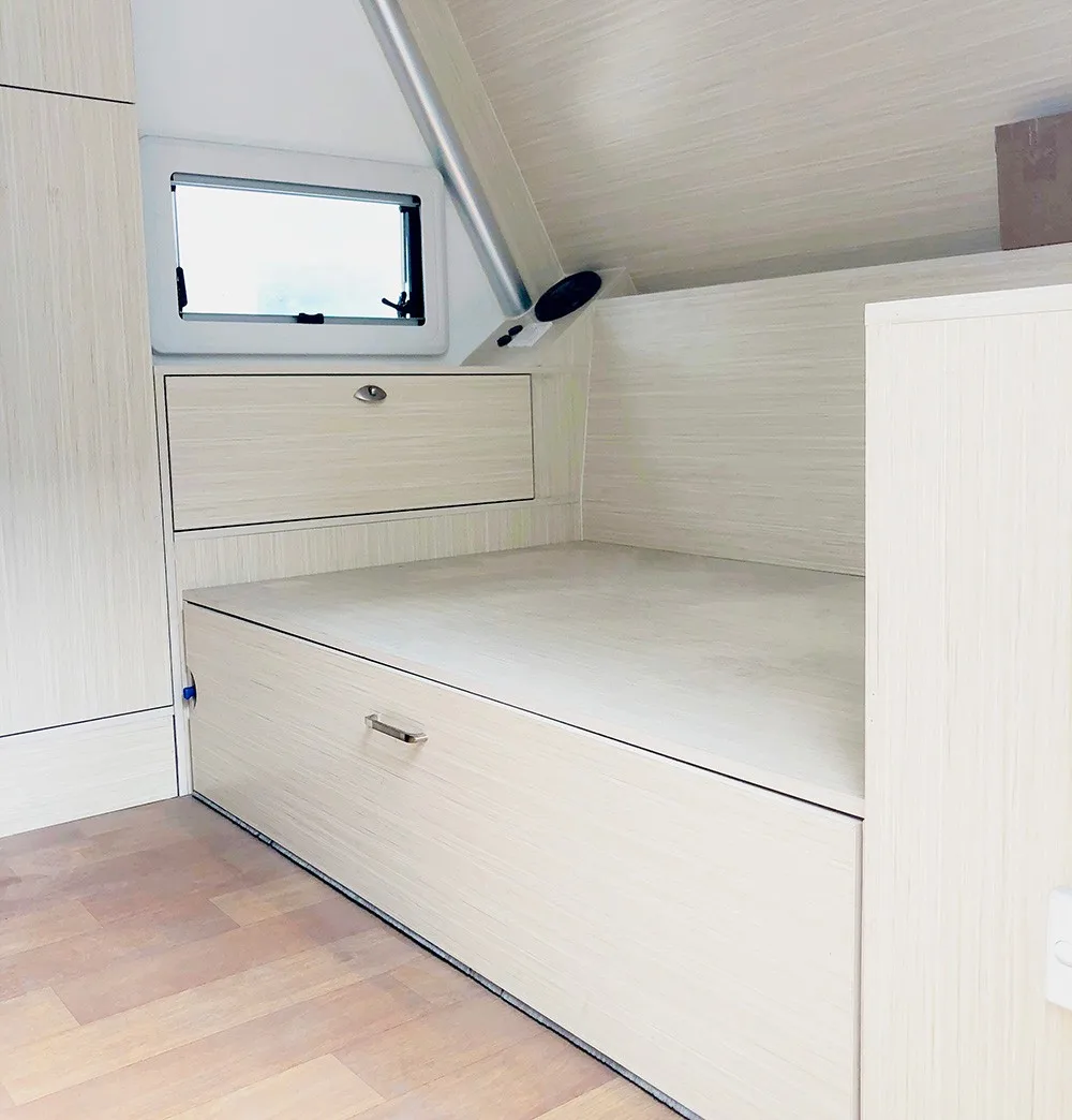 Slide Out Electric Expanding Living Room Small RV Caravan Motorhome