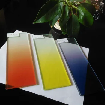 8-12mm Laminated Gradient Glass For Decoration - Buy Gradient Glass ...