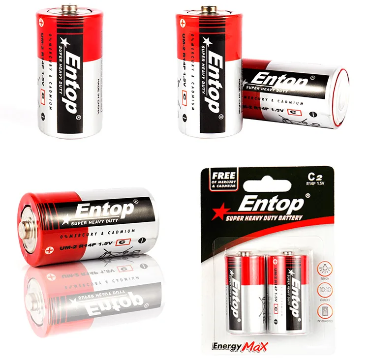 Good Quality Low Price R14p Um2 C Size 1.5v Dry Battery - Buy C Size ...