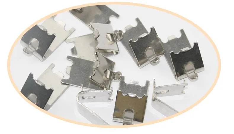 Glass Shelf Chrome Display Clips Glass Cabinet Door Clip Glass Shelf ...