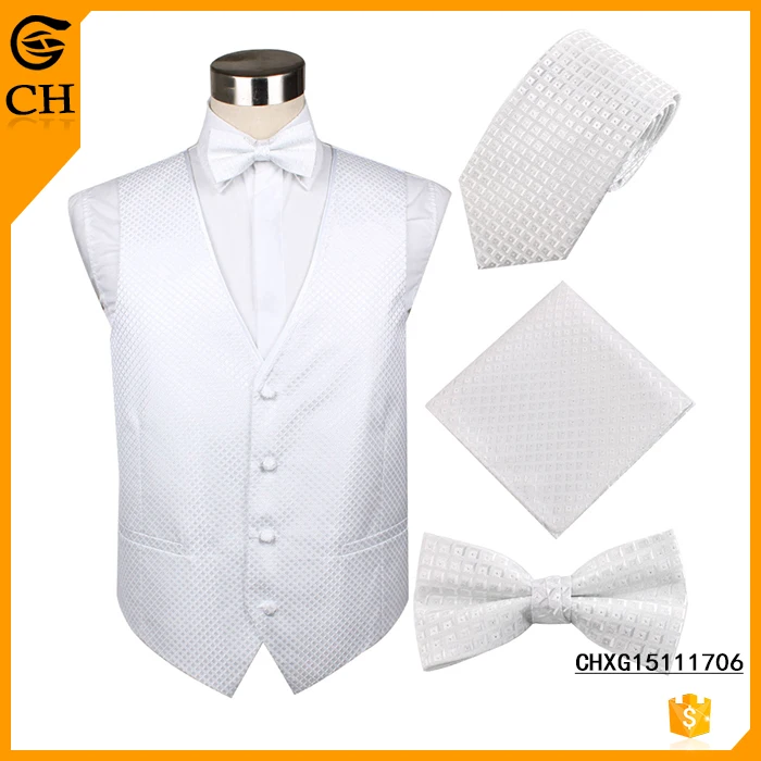 Chunhe Custom Fashion White Formal Snooker Waistcoats Suit For Men ...