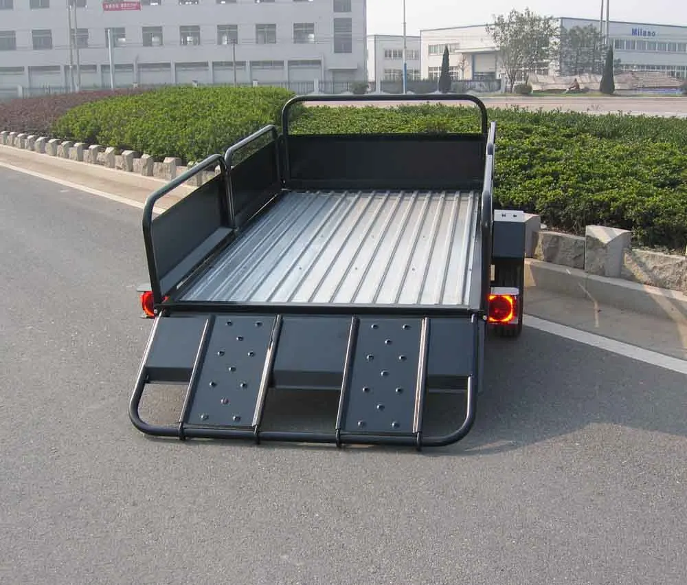 YONGQIANG Powder Coated Utility Car Trailers - Durable & Versatile