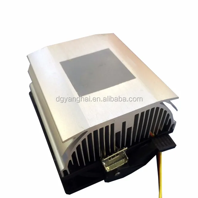 Aluminum Cpu Cooling Block Amd Pc Gaming Computer Heat Sink Fan ...