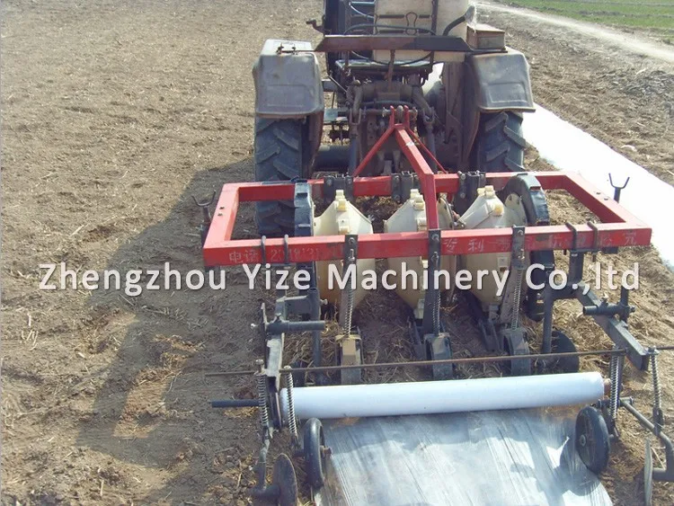 Plastic Mulch Laying Machine / Plastic Mulch Layer Machine / Plastic ...