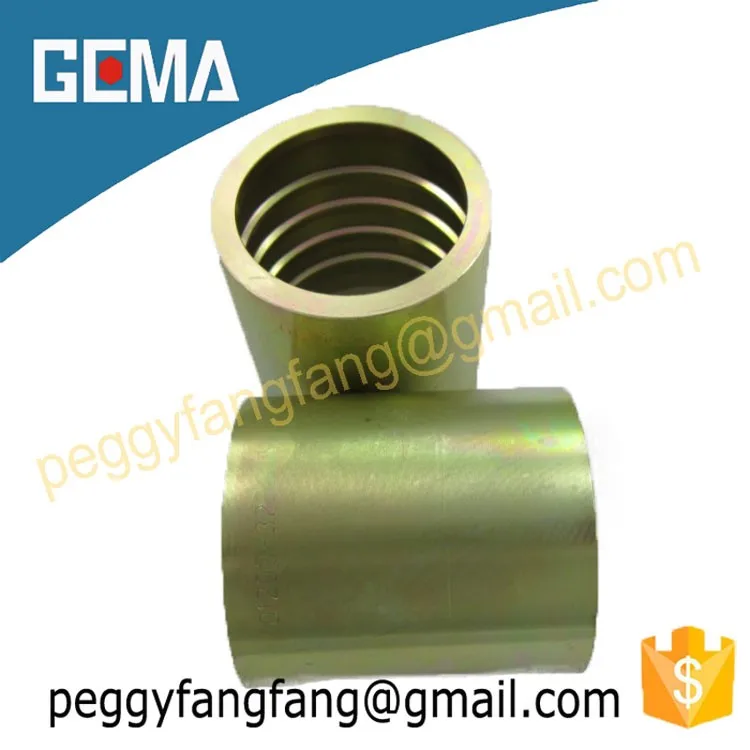 Brass Sleeve/hydraulic Hose Ferrules/rubber Hoes Sleeve End Fitting ...