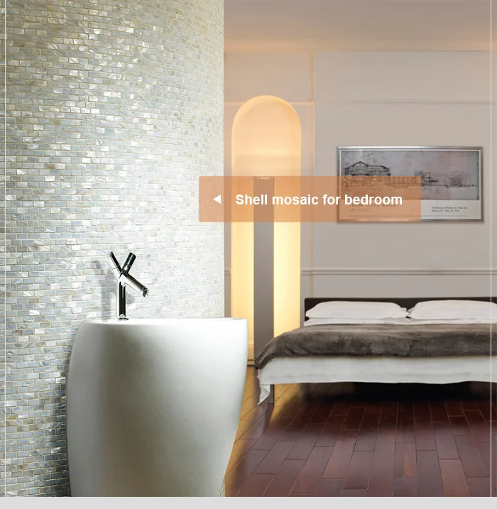 Blue Fish Scale Shell Mosaic Tile - Hot Sale & Customizable