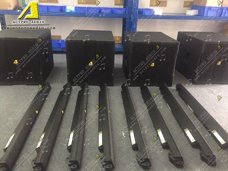 Q1 Line Array System Daul 10 Inch Two Way Loudspeaker Sound Birch ...