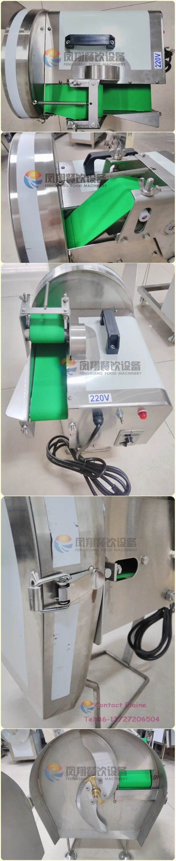 Small Automatic Electric Okra Cutter Slicer Slicing Cutting Machine ...