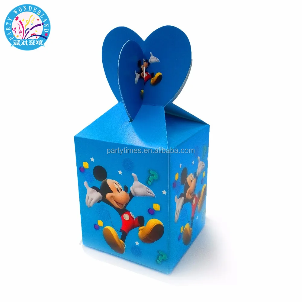 Mickey Baby Birthday Party Gift Box Mickey Party Supplies Decorations ...
