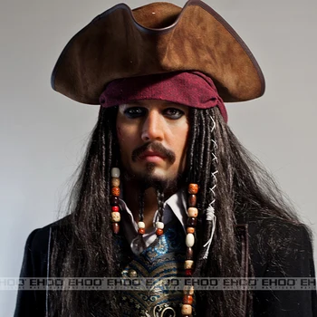 Life Size Pirate Statue Of Movie Silicone Mannequin - Buy Life Size ...
