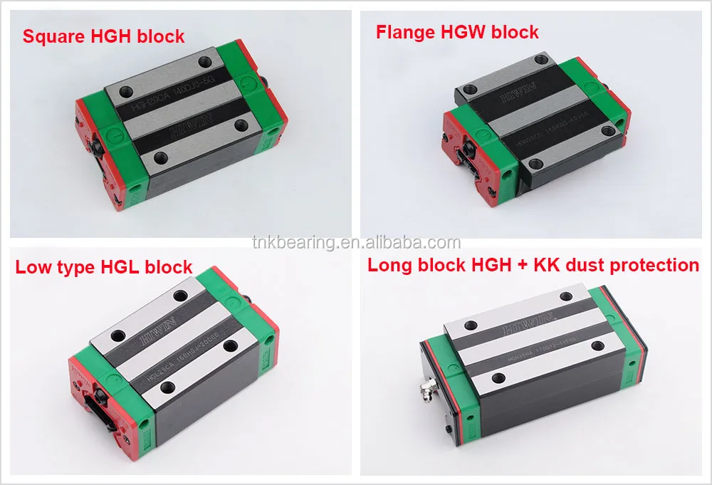 Taiwan HIWIN HGH20CA HGR20 HG20 HGW20CC W20C W20H H20C H20H Block Linear Guide Rail Products ...