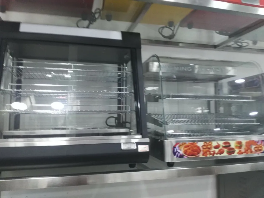 2017 Indoor Hot Food Warmer Showcase - Efficient Display