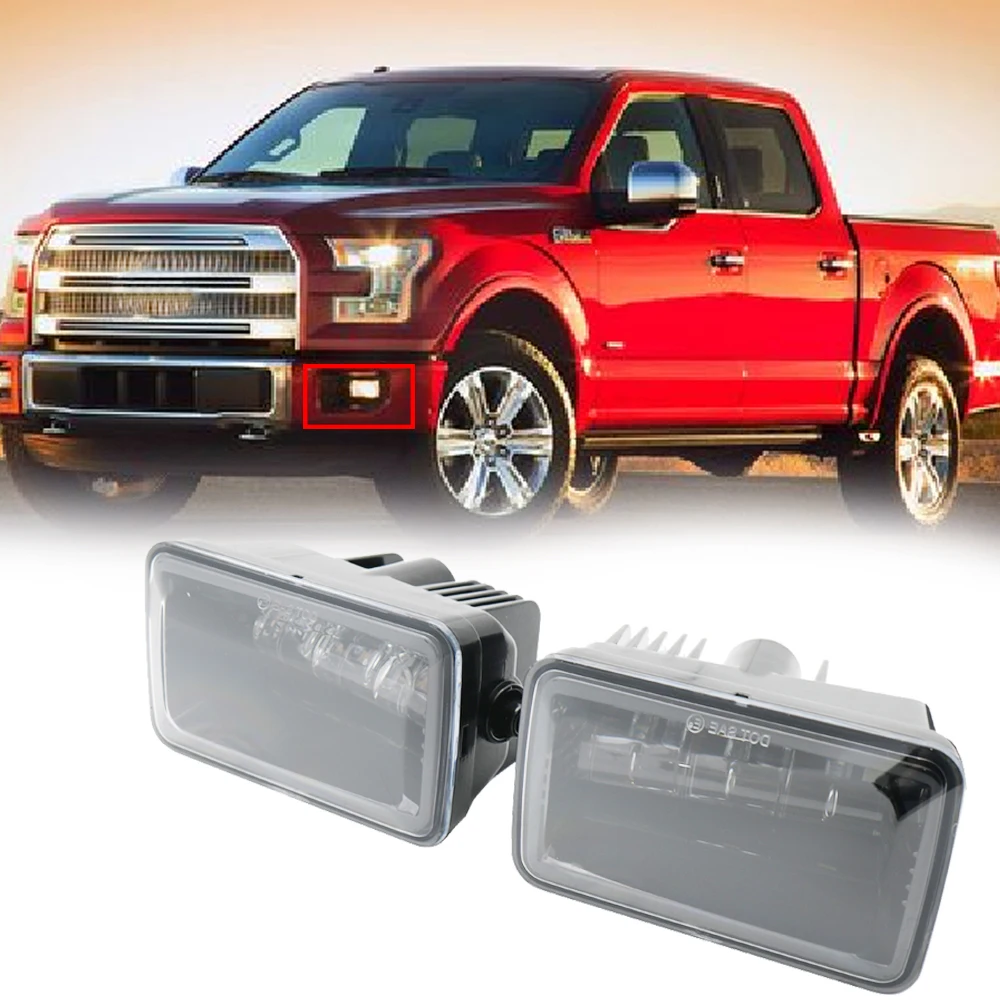 Dot 2015 2016 2017 2018 For Ford F150 Projector Led Fog Light - Buy Led ...
