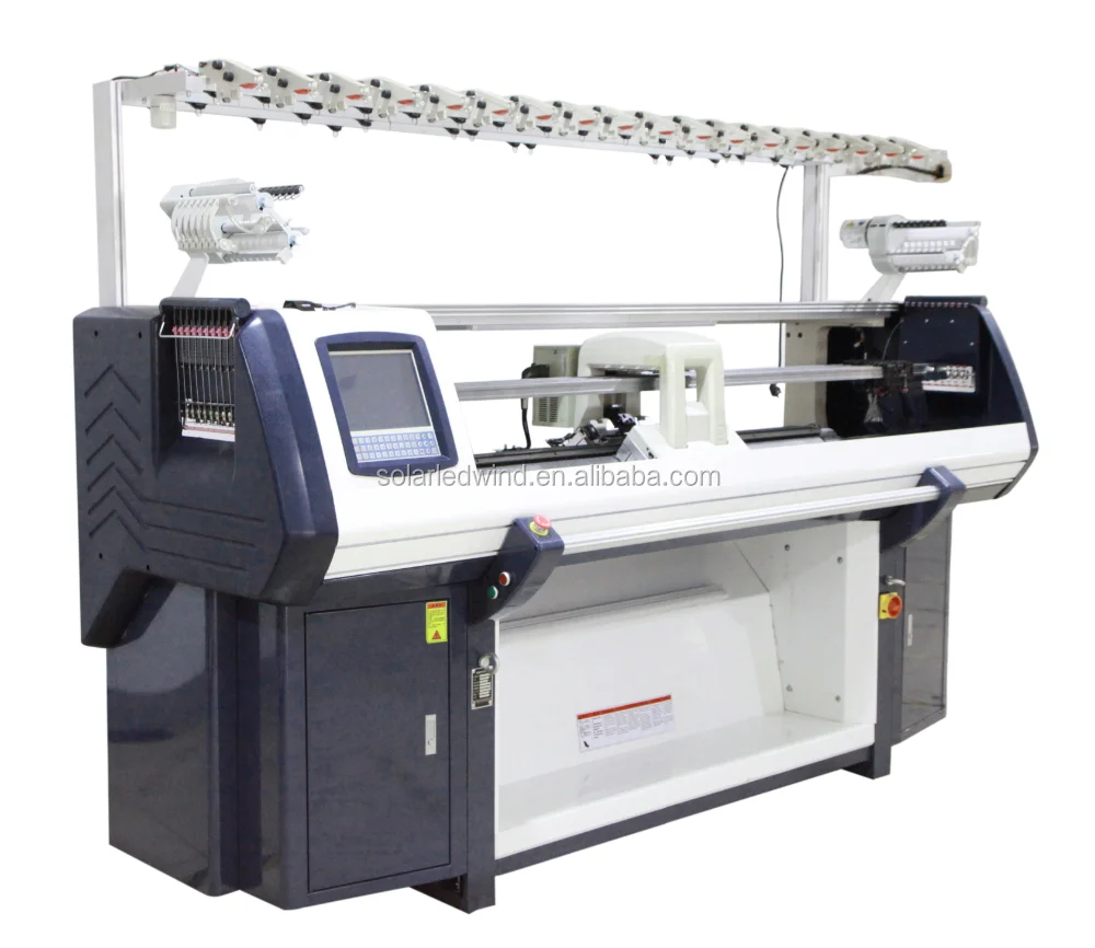 Computerized Polo Shirt Collar Making Machine Flat Knitting Machine ...