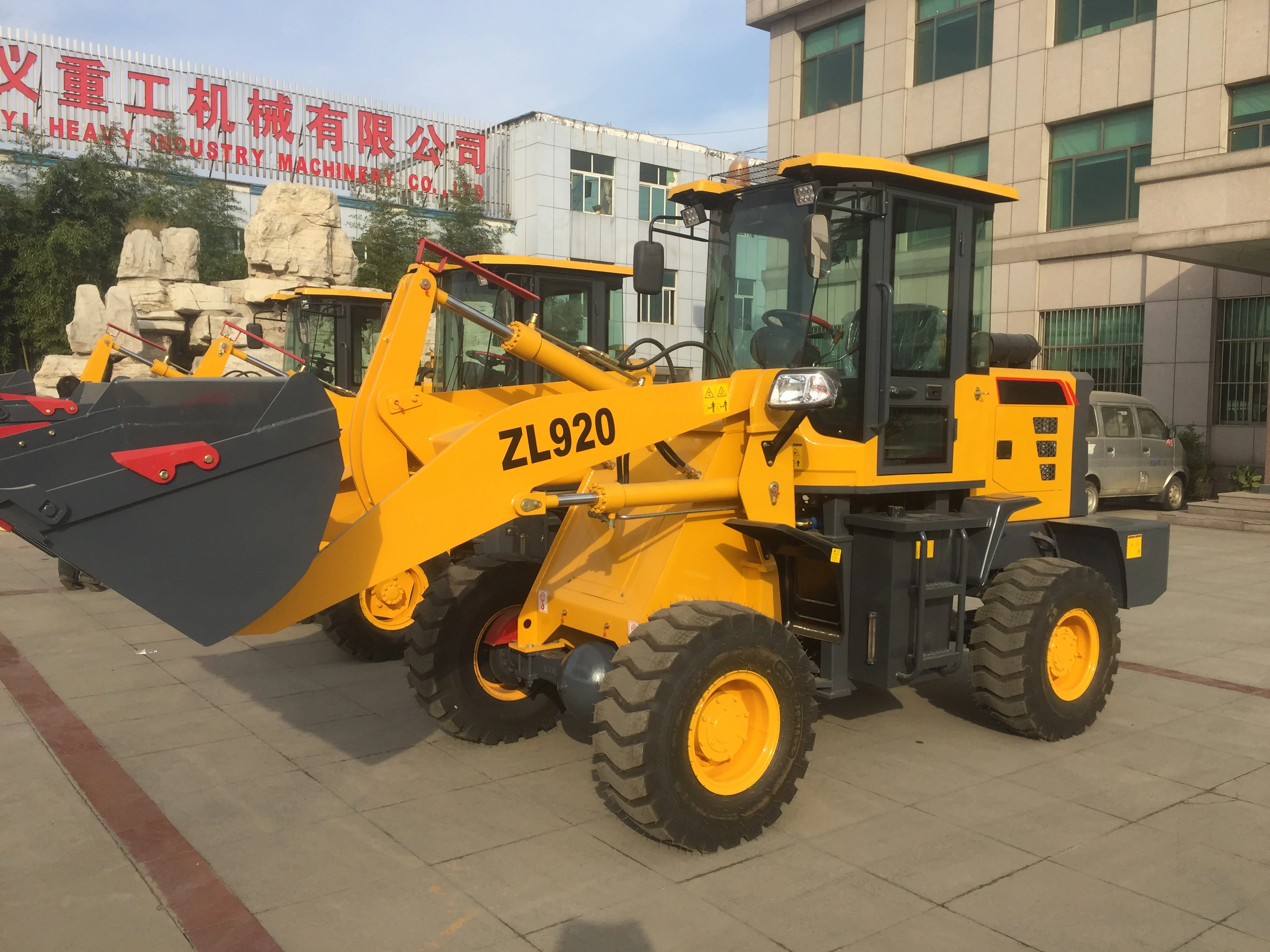 4 Wd Wheel Drive Front End Loader Small Wheel Loader Front End Loader ...